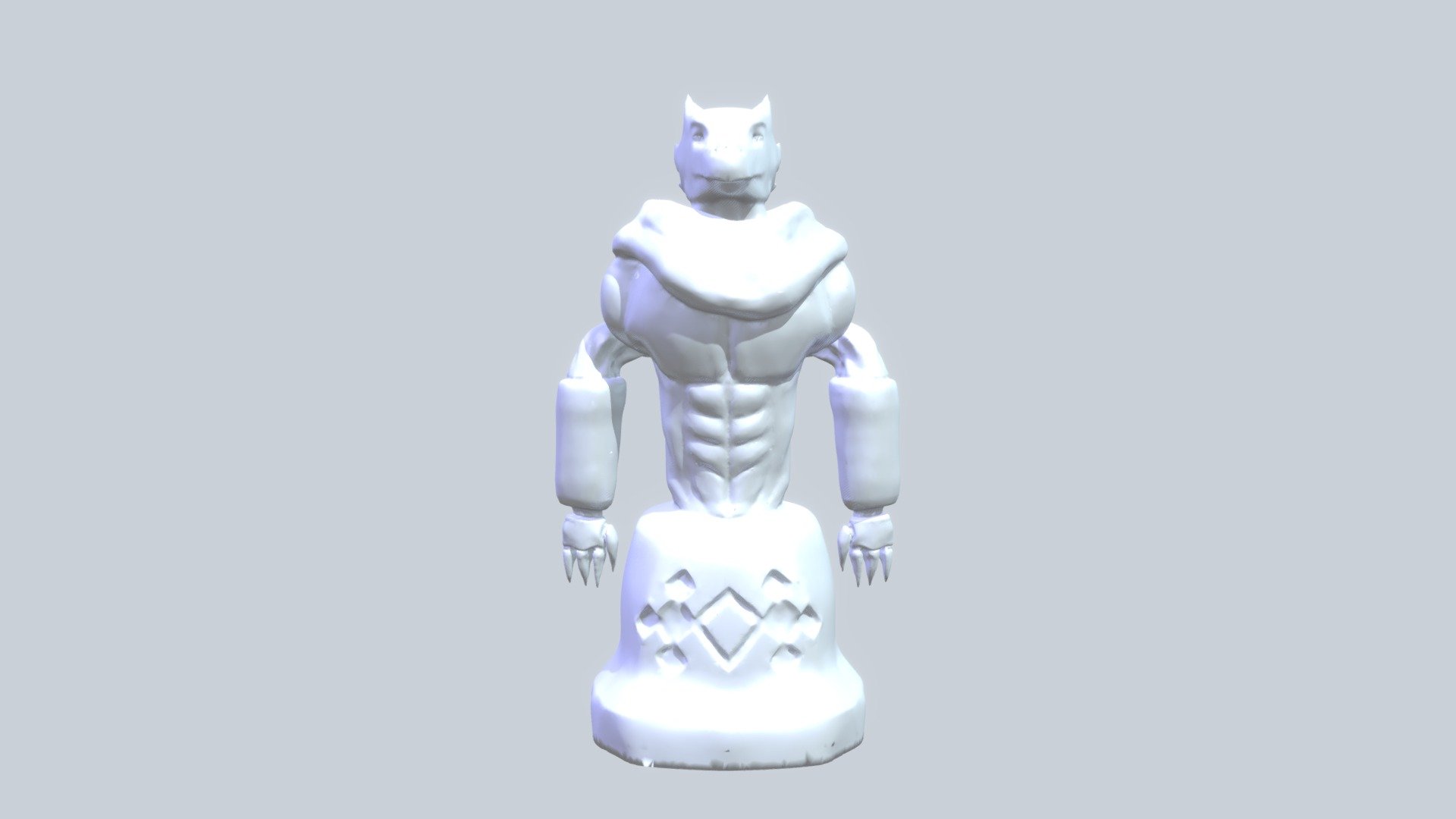 Neban Bannerholder; Bust model - 3D model by TeaKoArts [5d92e2f ...