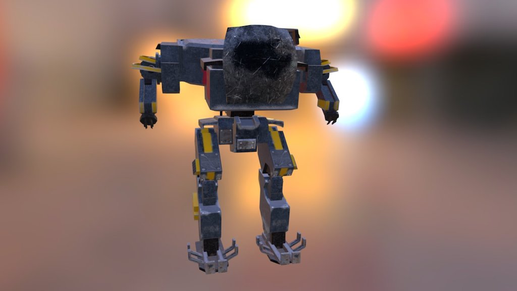 Mech (done) - 3D model by c016779g [5d92fed] - Sketchfab