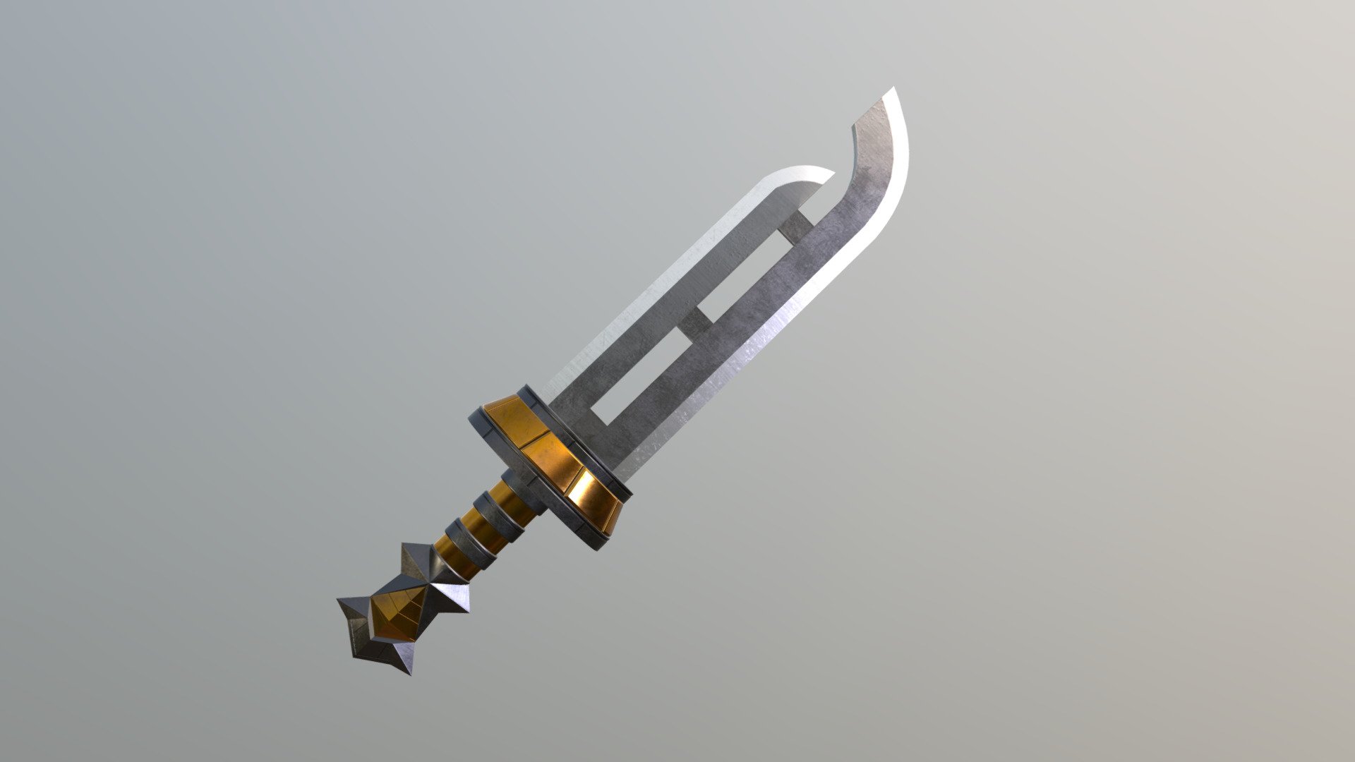 Razor Sword - 3D model by IMBIBE [5d931cc] - Sketchfab