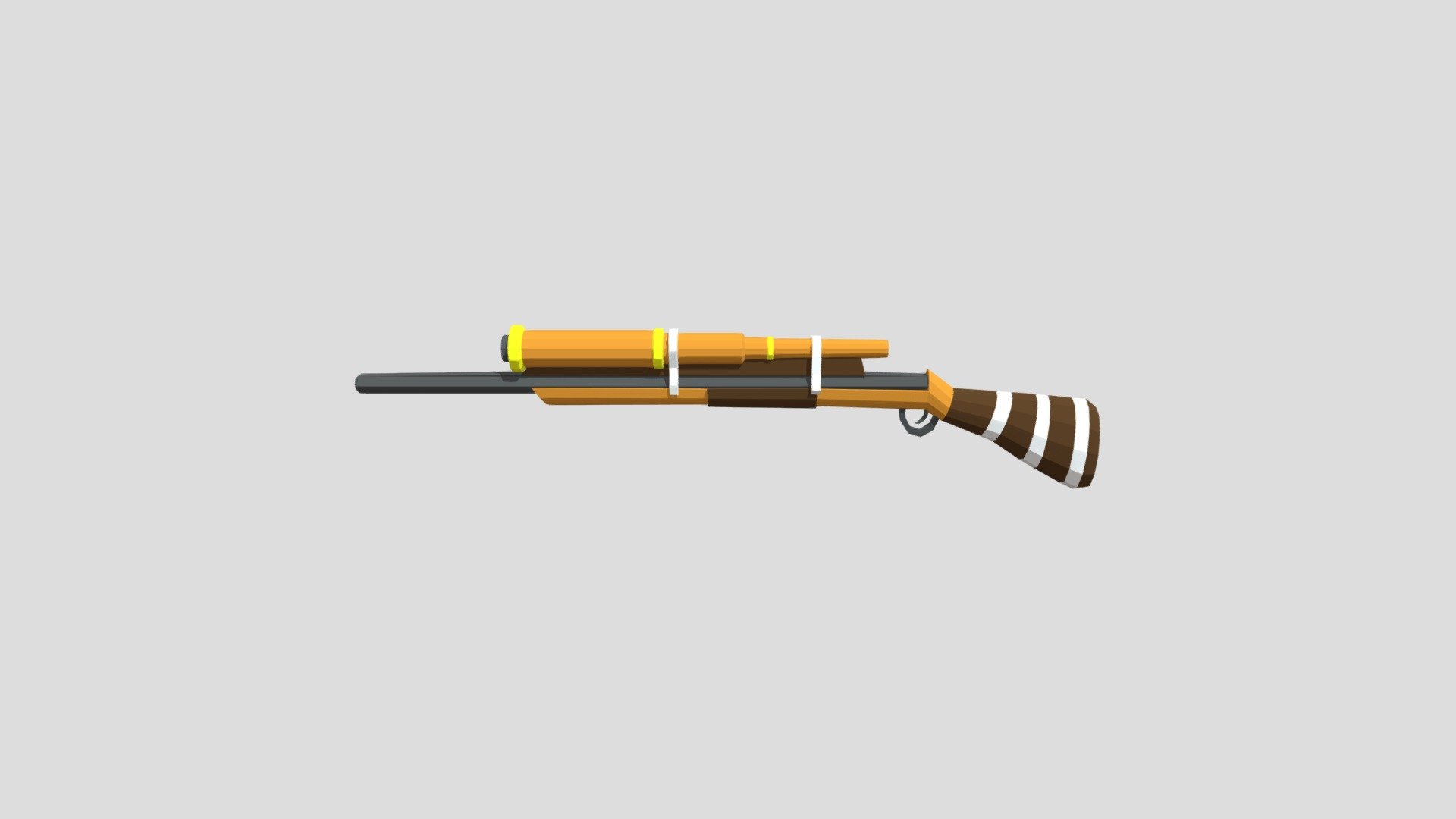 Low Poly Pirate Sniper - 3D model by SirenHead123 [5d93a53] - Sketchfab
