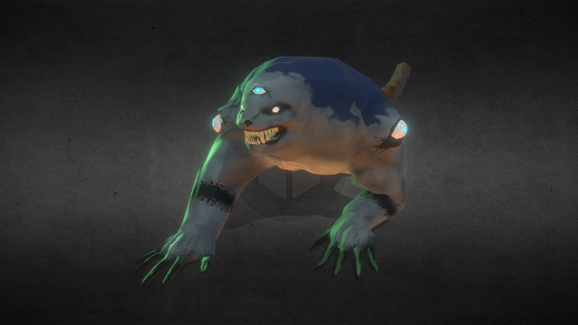Nightmare Beast Boss - 3D model by Daniyal Umar (@TaughtBarrel ...