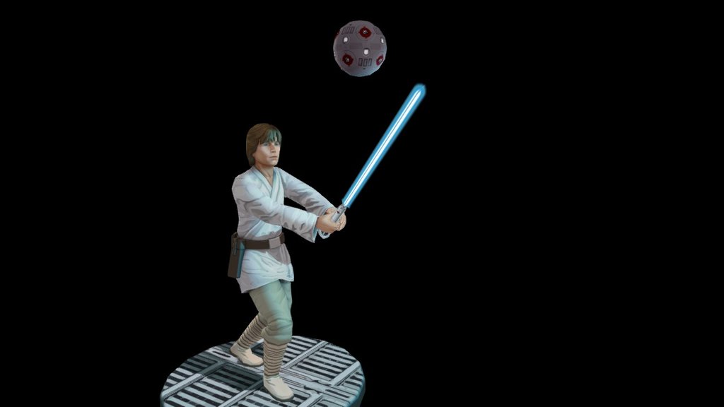 Luke's training - 3D model by Zeke [5d94e74] - Sketchfab