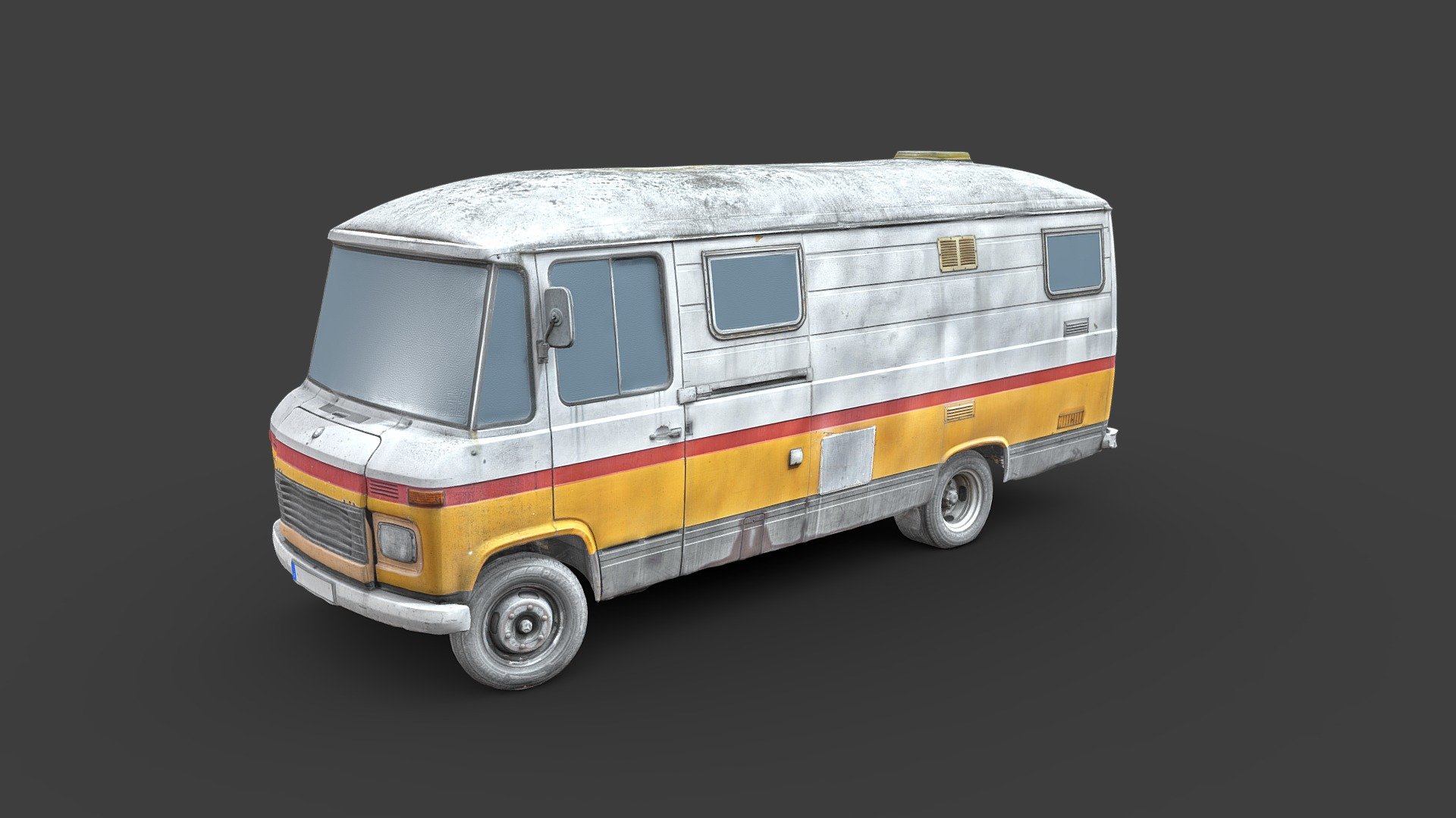 Camper - 3D model by Studio Blank (@StudioBlank) [5d9539e] - Sketchfab