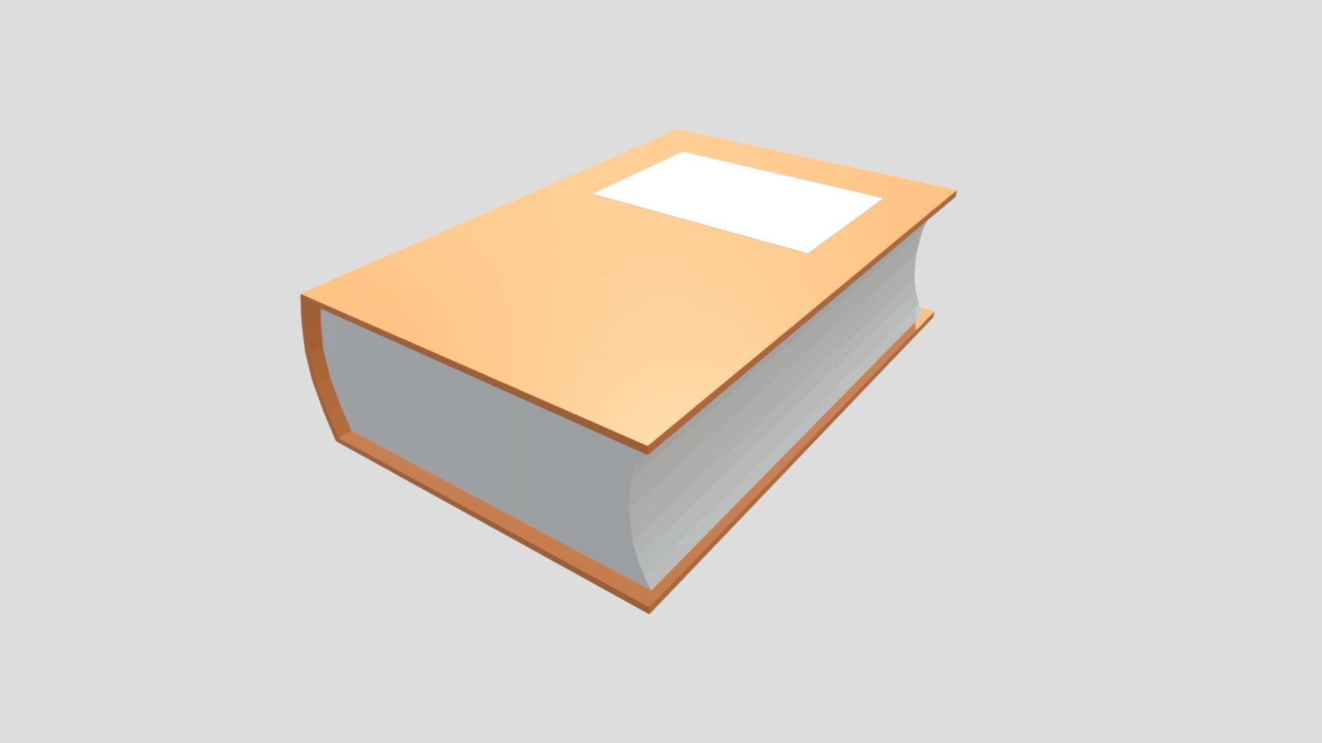 book - 3D model by keerotic [5d95c7e] - Sketchfab