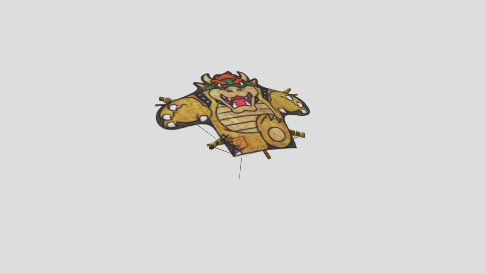 Wii U - Mario Kart 8 - Bowser Kite - Download Free 3D model by Unknown ...