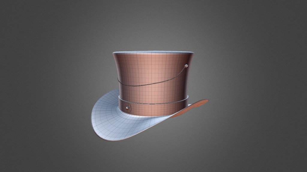 Steampunk hat - 3D model by oleg.nochka [5d97d5f] - Sketchfab