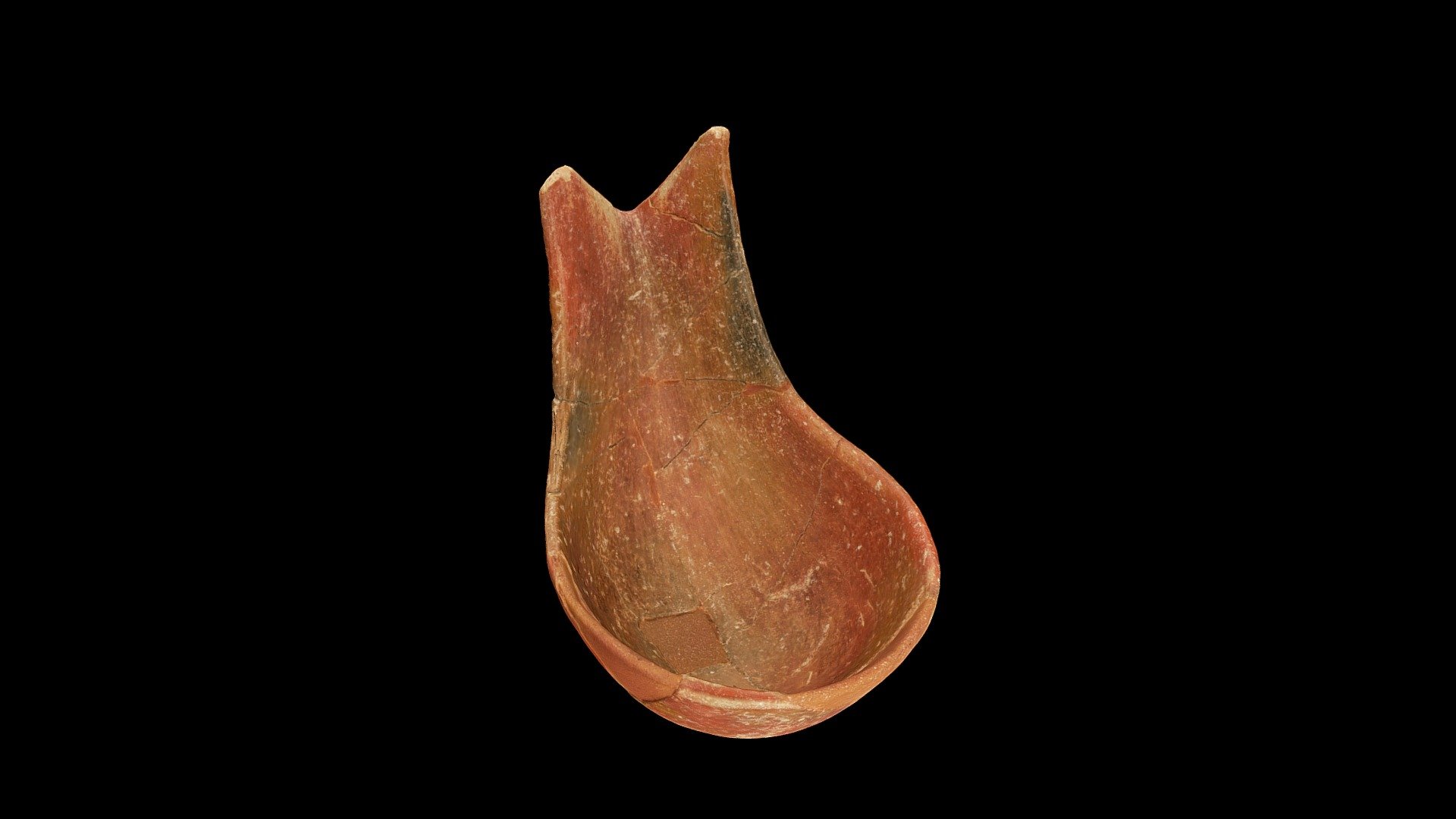 Red Skorba Ladle (4400 - 4100 BC) - 3D model by Marco Mion (@ocramion ...