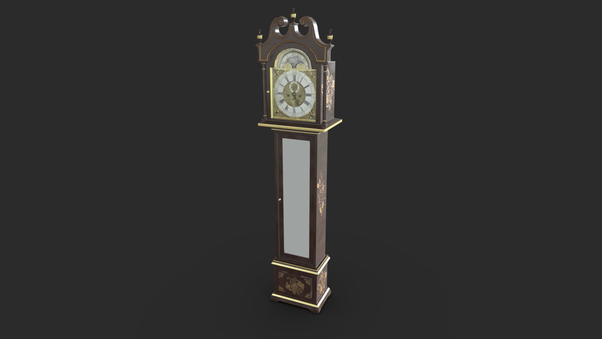 Clock - 3D model by indyss [5d989f3] - Sketchfab
