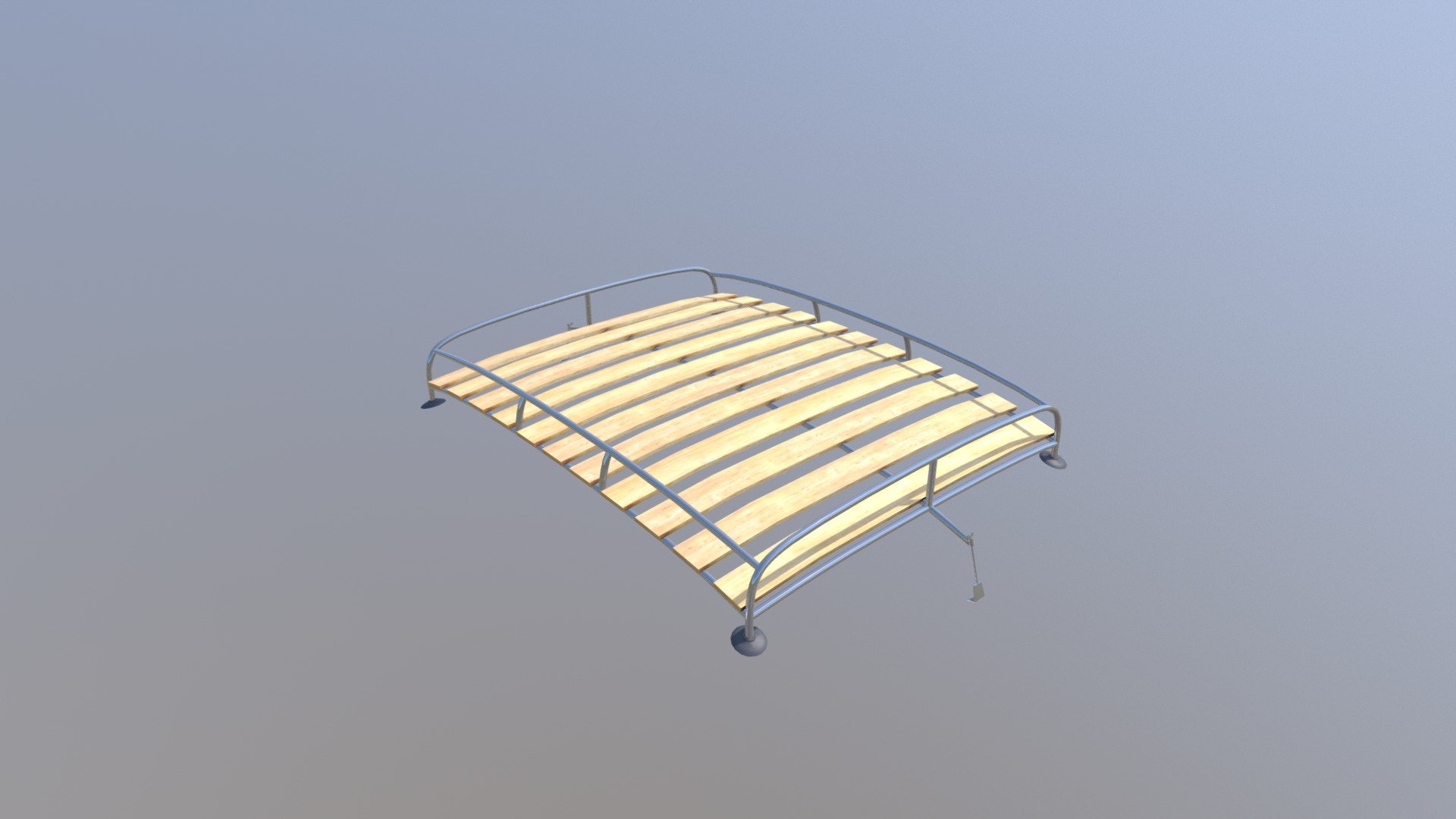 Vintage Roof Rack - 3D model by uakon. (@therestofguys) [5d98c0f ...