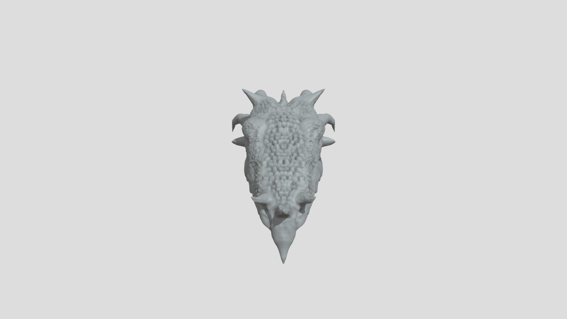 Dragon Head - 3D model by Lonewolf619 [5d999fe] - Sketchfab