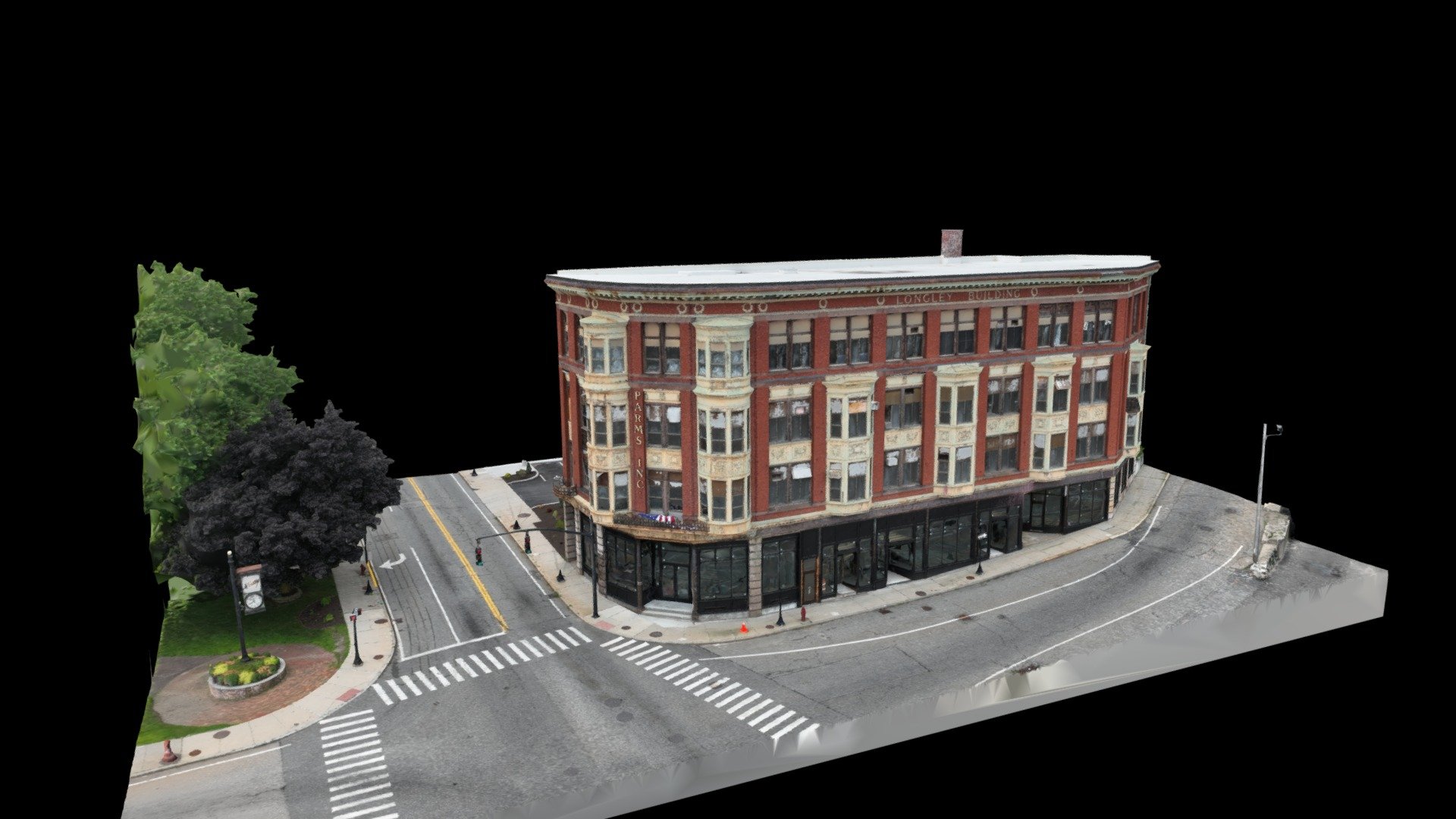 The Longley Building, Woondocket, RI, July 2025 - 3D model by ...