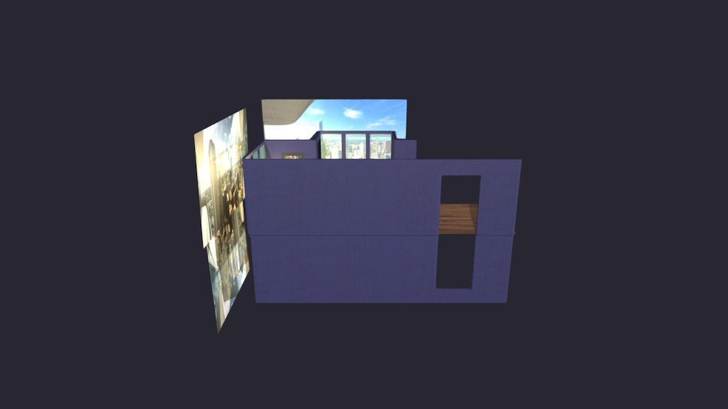 Room in Maya - 3D model by Elliphant [5d9a684] - Sketchfab