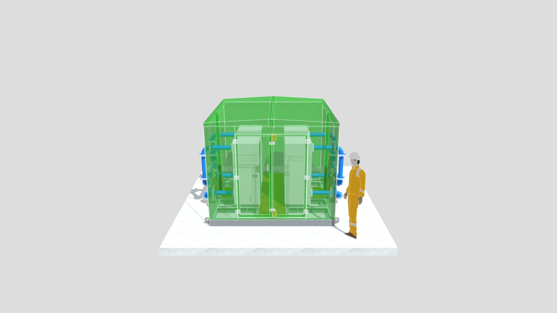kiosk version 2 - 3D model by ksa2020 / Dezine 2020 (@ksa2020) [5d9a73c ...