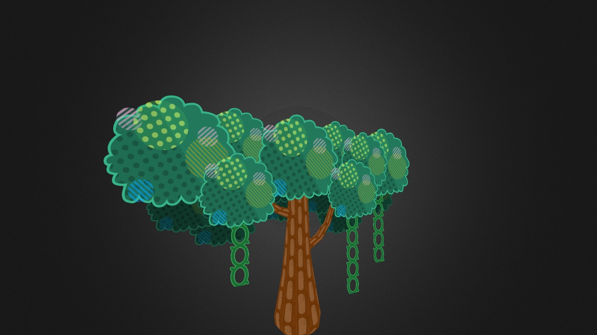 Cartoony Tree - 3D model by CoolAsEiz [5d9aece] - Sketchfab