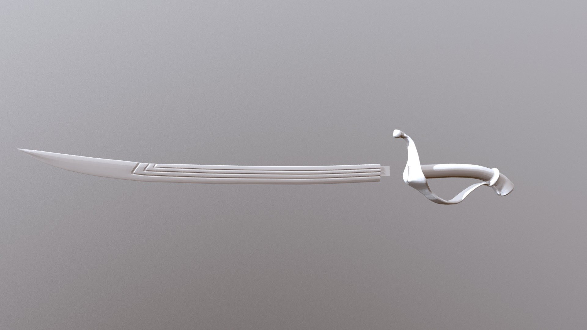 Altair's Saber - 3D model by prismaticmoonarts [5d9b2a3] - Sketchfab