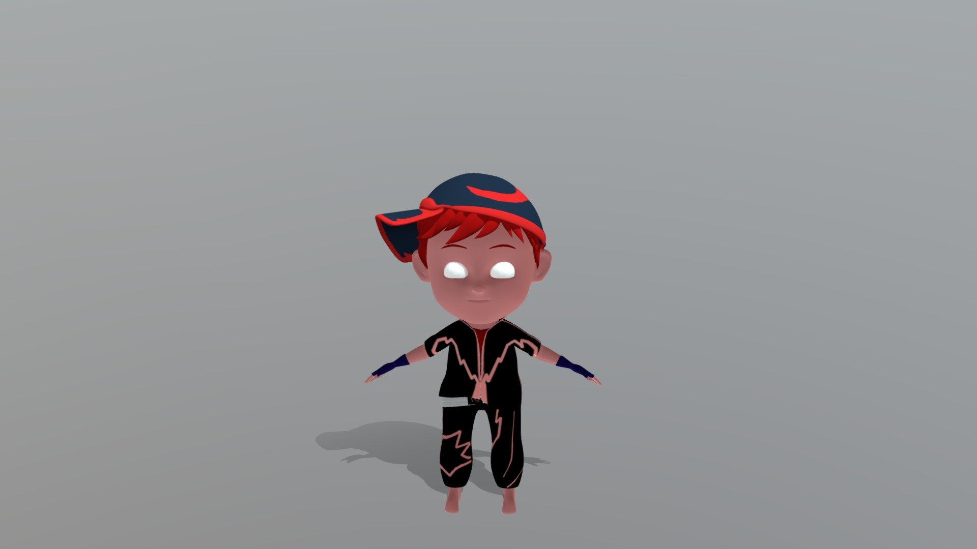 Cartoon character - Download Free 3D model by ayush (@cre.ative__studio ...