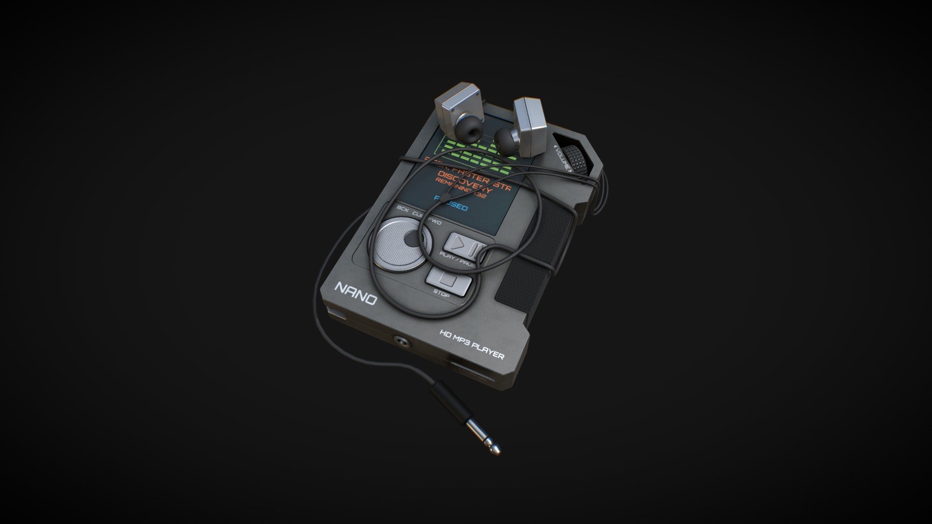MP3 PLAYER - CONCEPT TEST - Download Free 3D model by Nano [5d9e9d7 ...