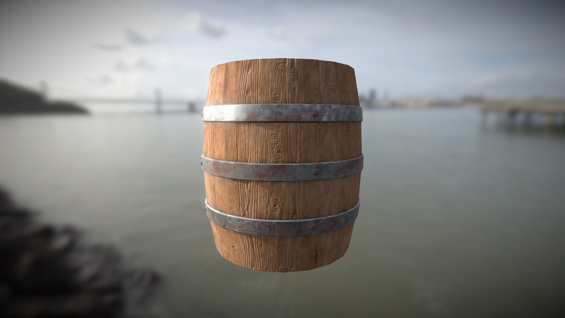 Barrel (Roll) - Download Free 3D model by Hakvaag [5d9eb6c] - Sketchfab