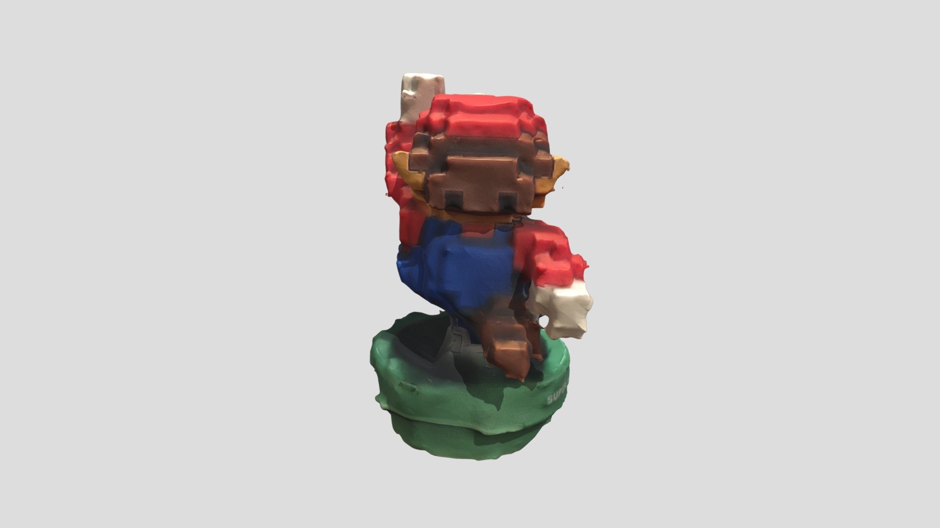 Mario Amiibo Photogrammetry - 3D model by redbean (@benjamintran11 ...
