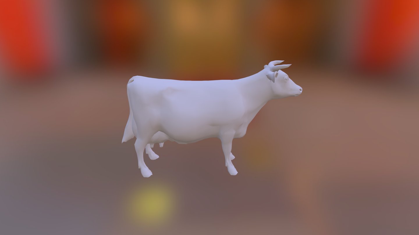 cow - 3D model by nonnarit [5da06ea] - Sketchfab