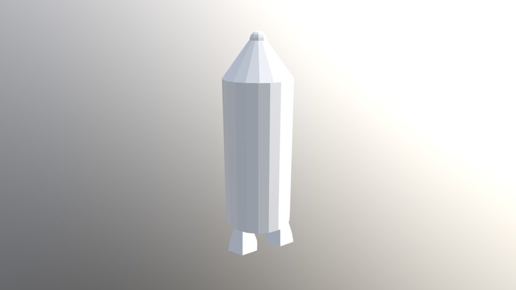 SpaceRocket - 3D model by P3rsus [5da0b55] - Sketchfab