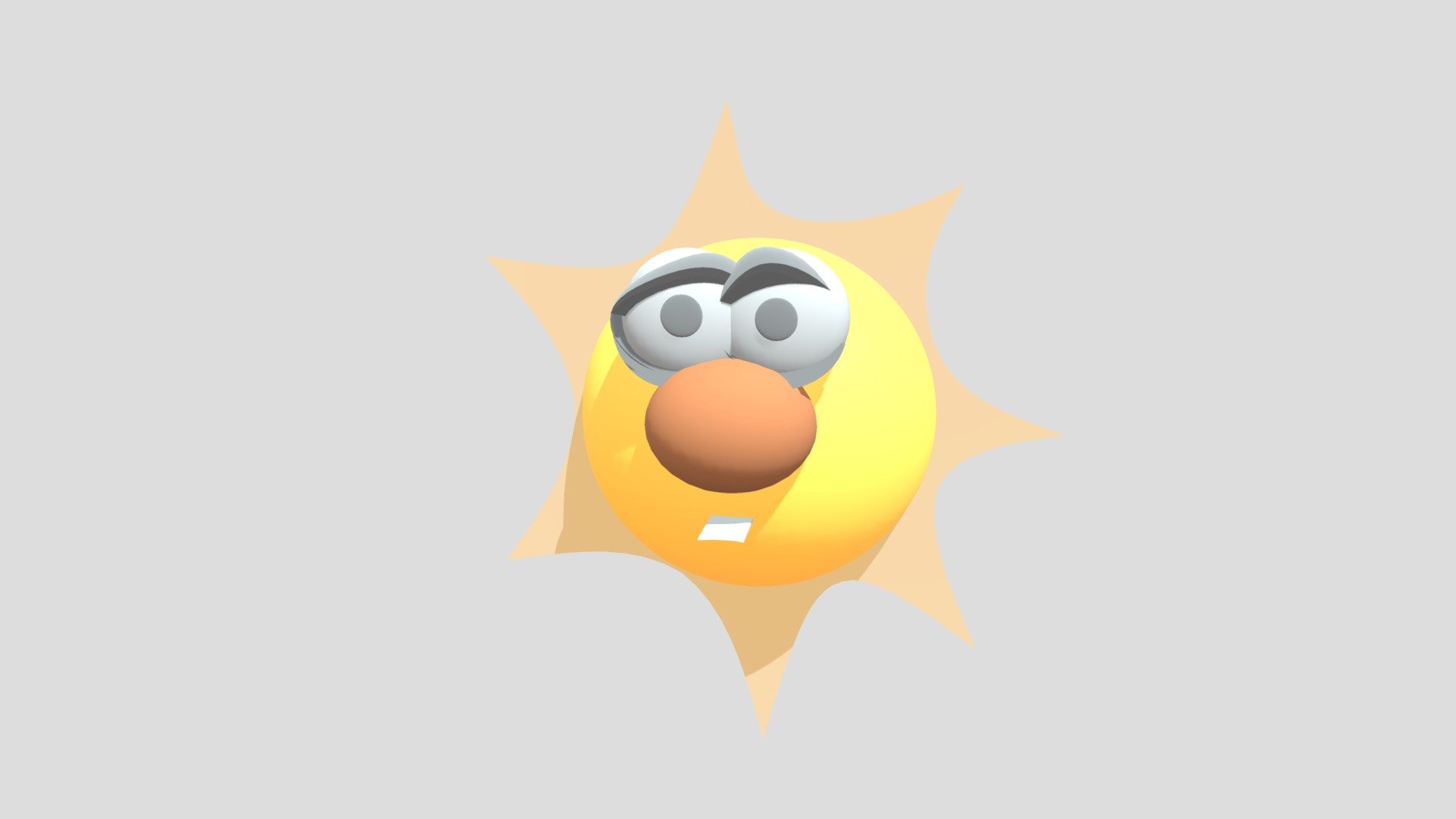 Sunny The Sun (Updated) - Download Free 3D model by raamis2022 [5da0b7c ...