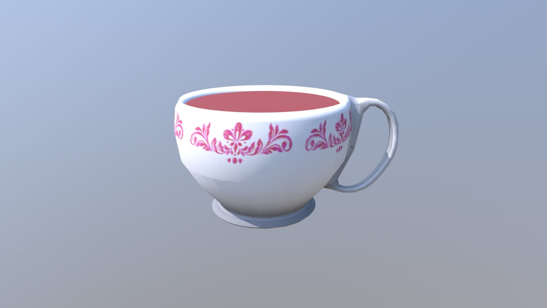 Tea Cup - 3D model by UltiNin [5da17ba] - Sketchfab