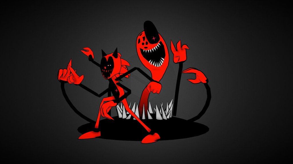 sonic exe - A 3D model collection by Zeon123123 - Sketchfab
