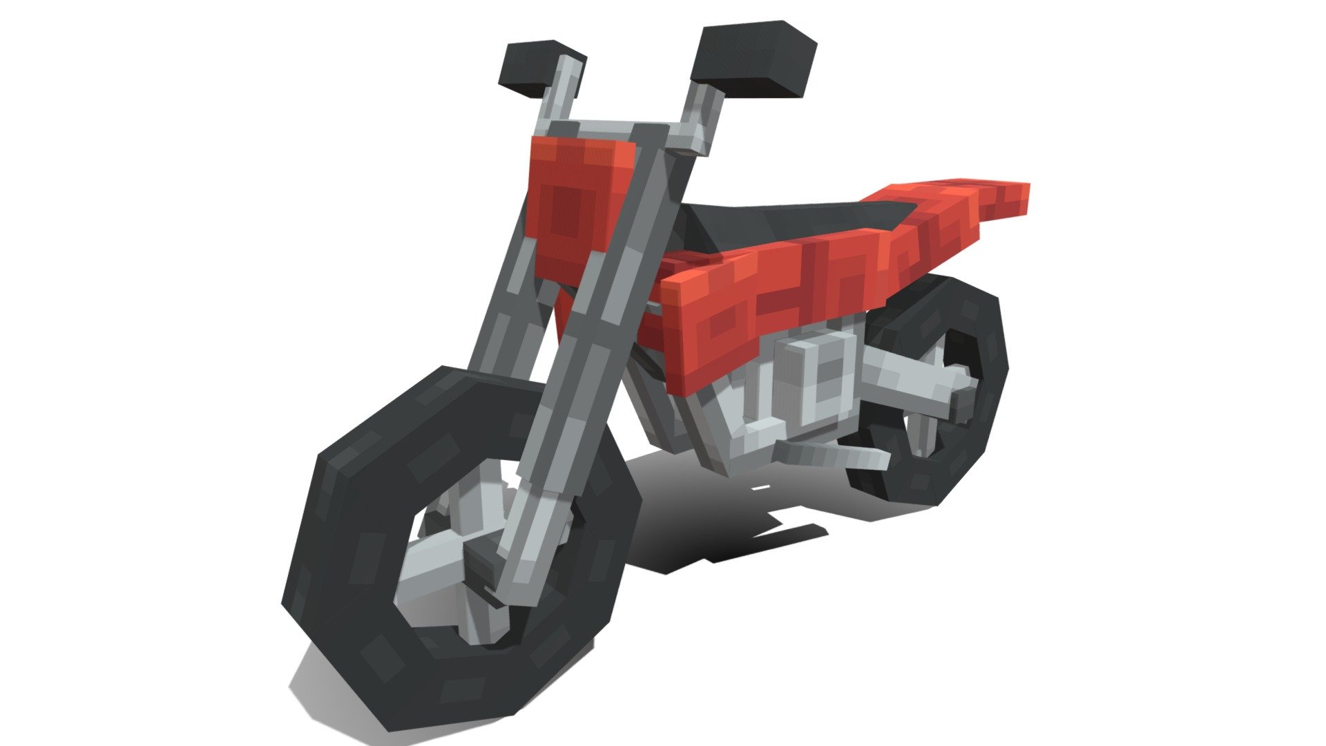 Dirtbike - 3D model by Octovon (@OctovonMC) [5da45be] - Sketchfab