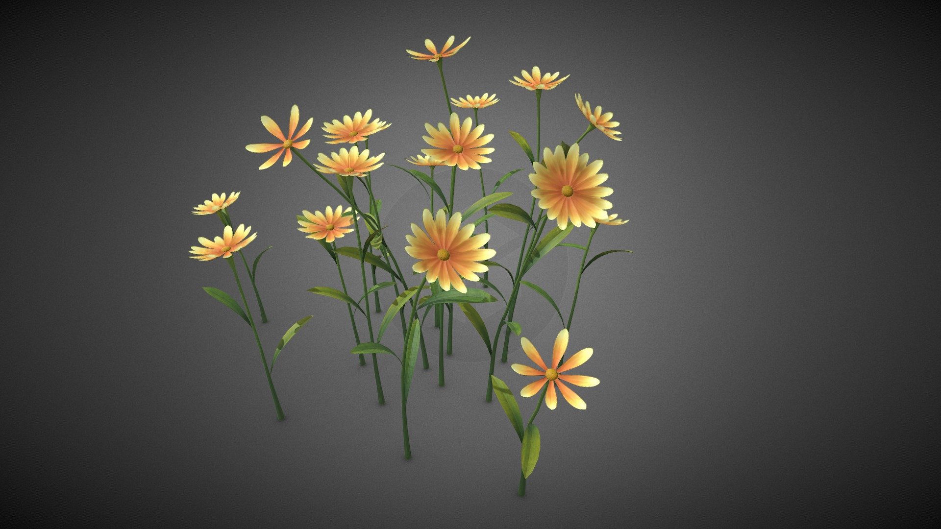 Flower plant - Buy Royalty Free 3D model by misitewang [5da4cb4 ...