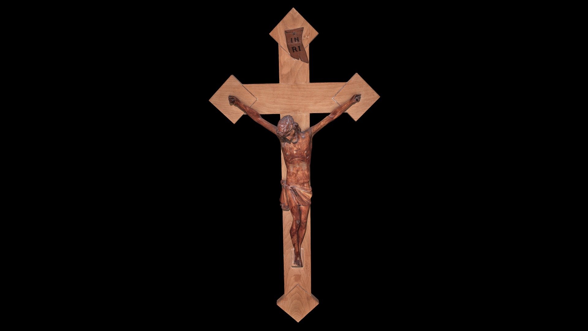 Old Crucifix Corpus - 3D model by danderson4 [5da4fda] - Sketchfab