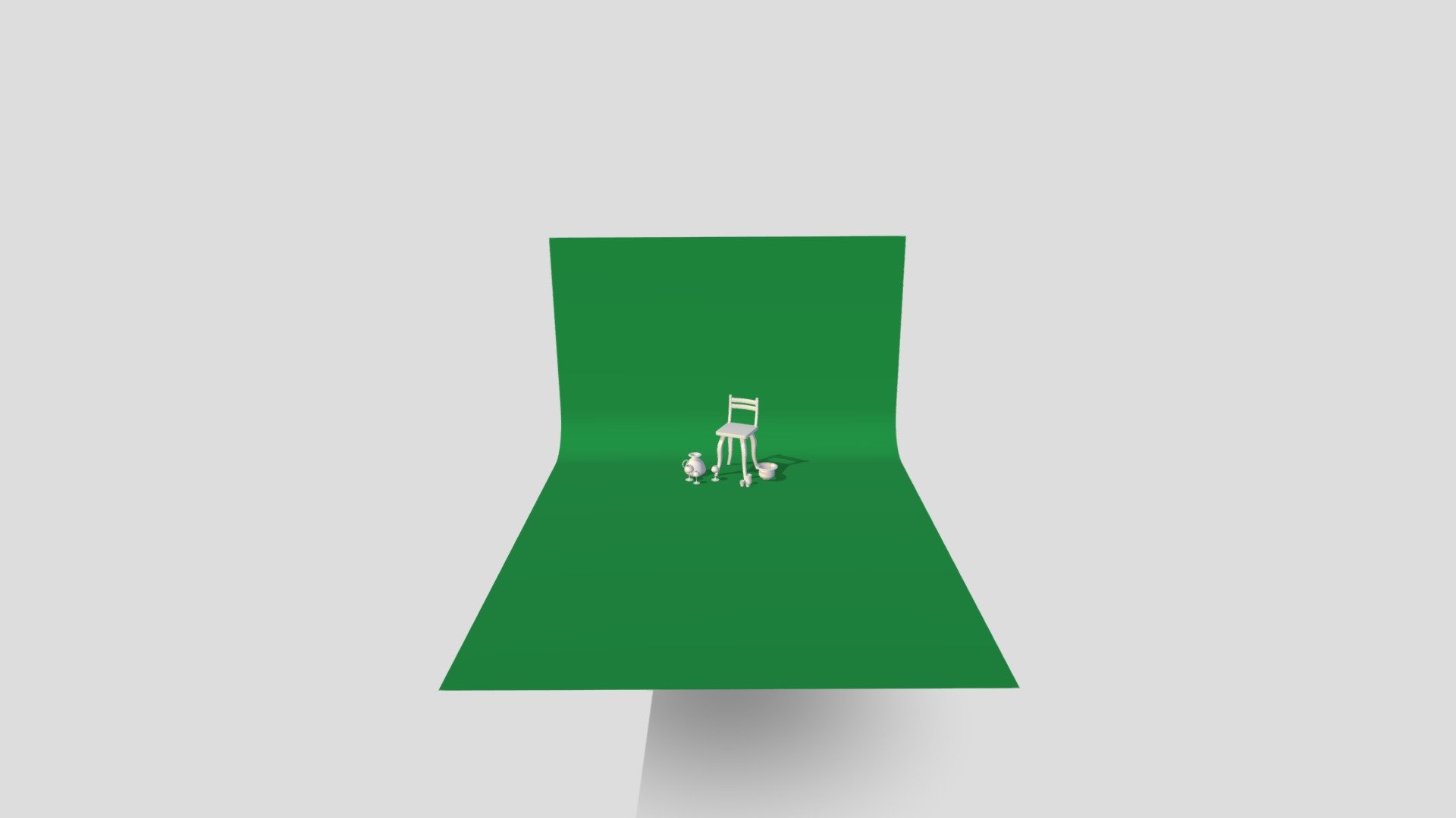 BloqueII_(Copas,vasos, jarras, sillas) - 3D model by alu0101365121 ...