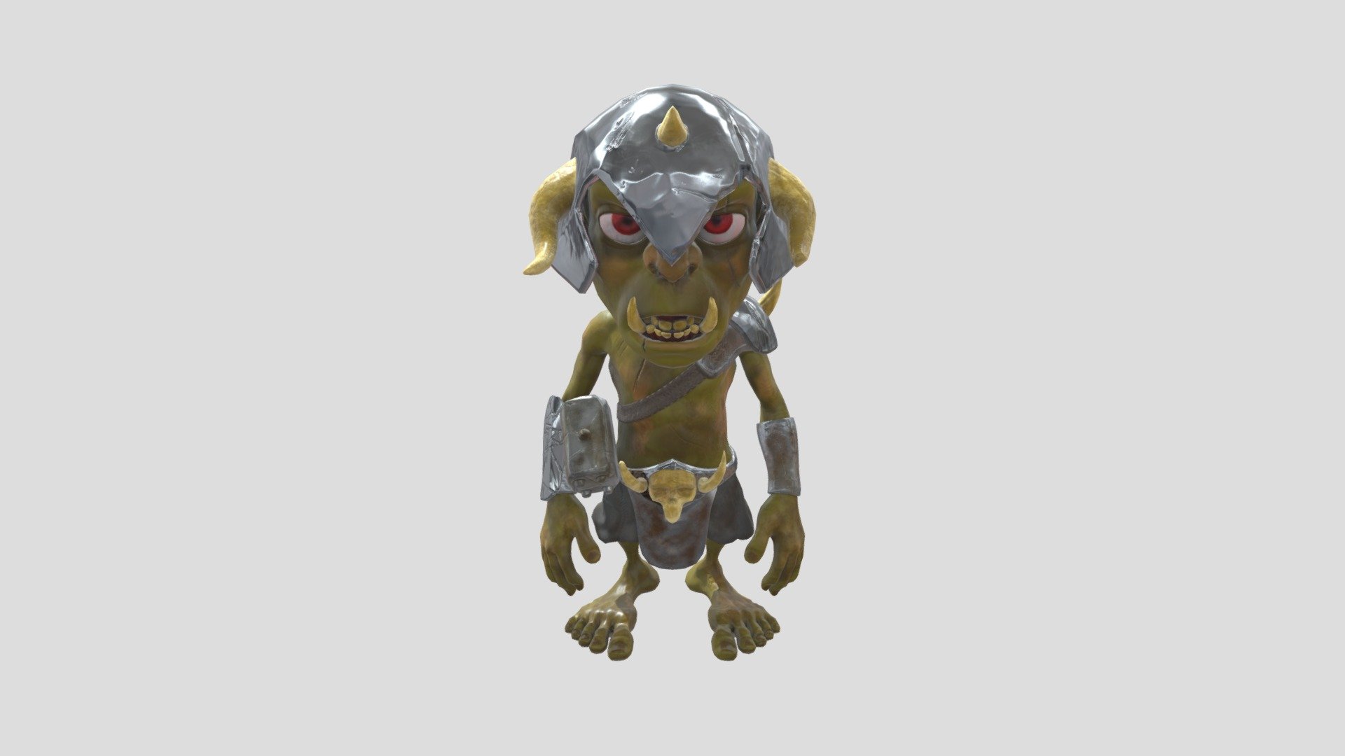 Ork_Leticia_pintura digital_trabalho final - 3D model by LeticiaA ...