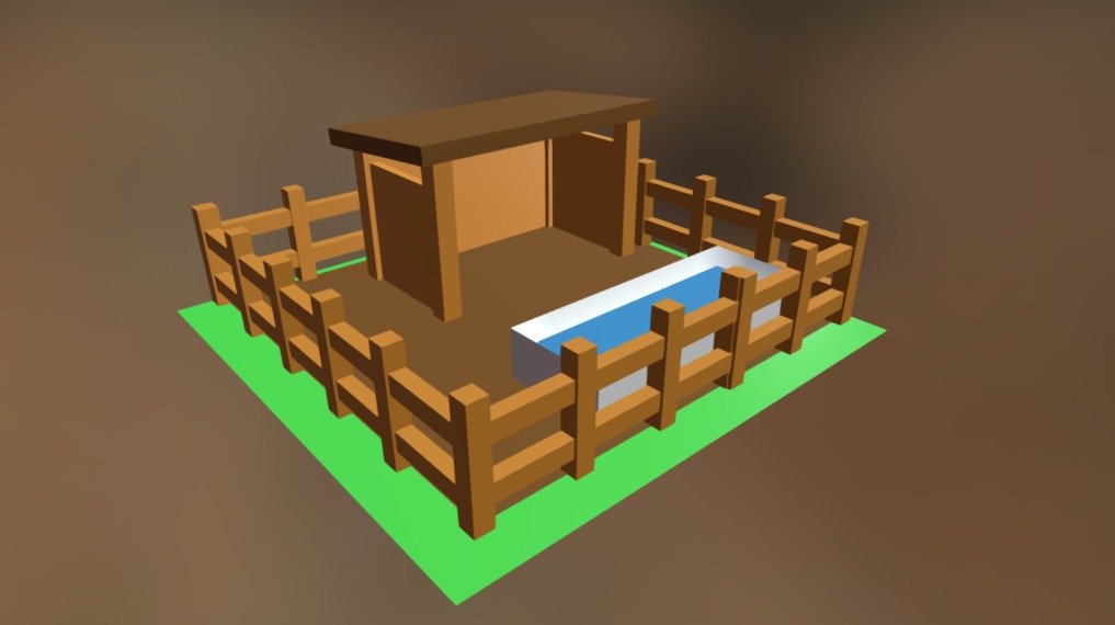 Pig House - 3D model by 言言 (@yanyandraw) [5da7daf] - Sketchfab