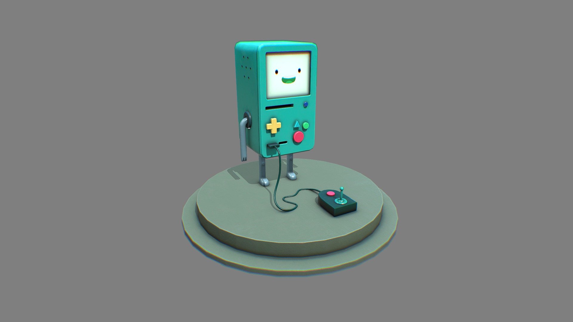 Beemo Game Console - 3D model by Evan Hiltz (@evan.hiltz) [5da965d ...