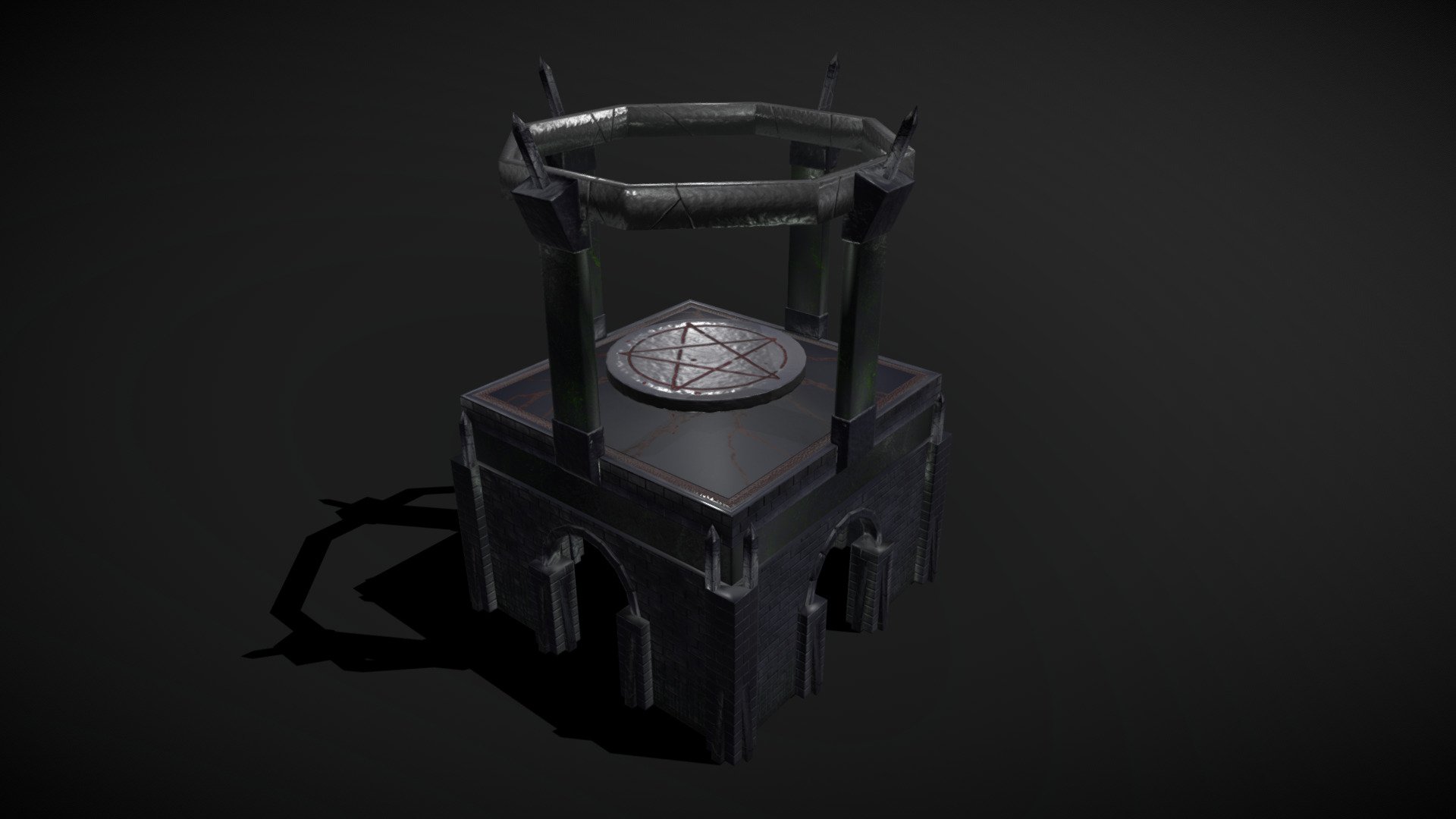 Crypt - 3D model by Chrismartinartist [5da97a0] - Sketchfab