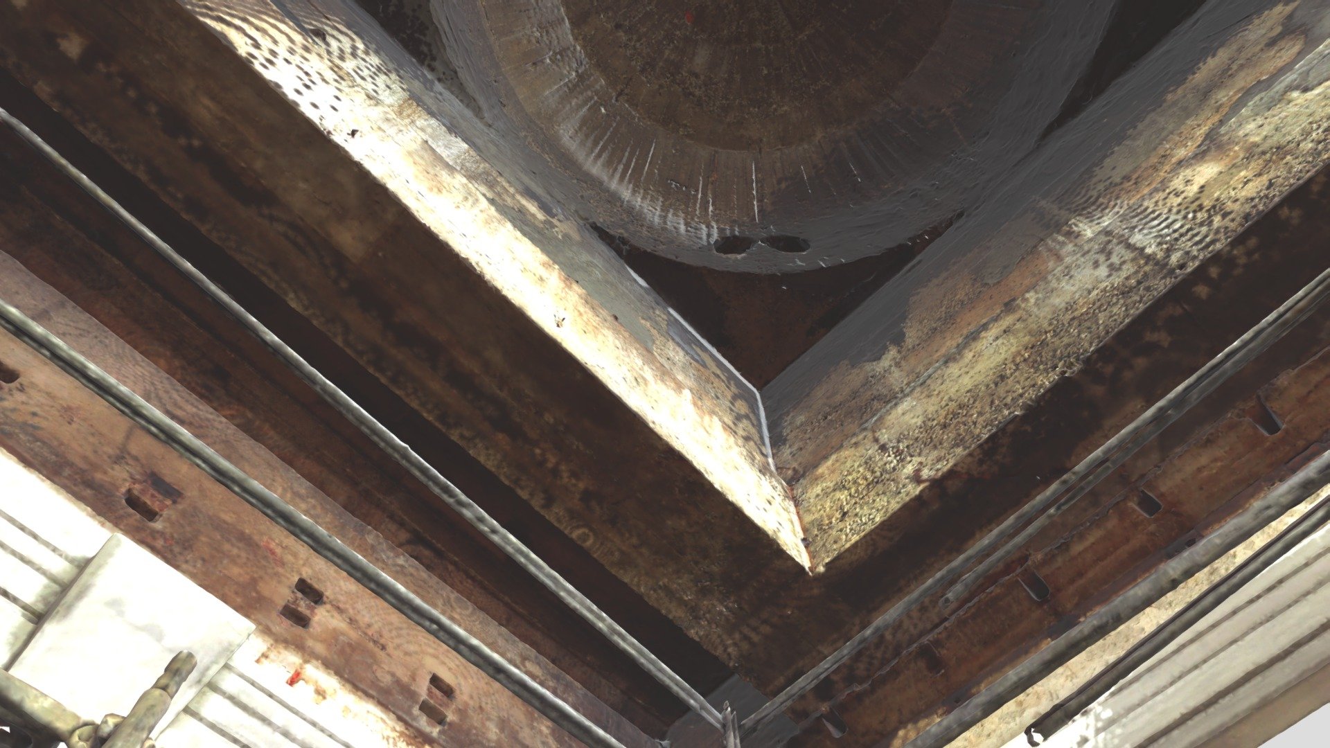 臺中州廳．穹頂內側(修復中) / entrance dome during renovation - 3D model by mch ...