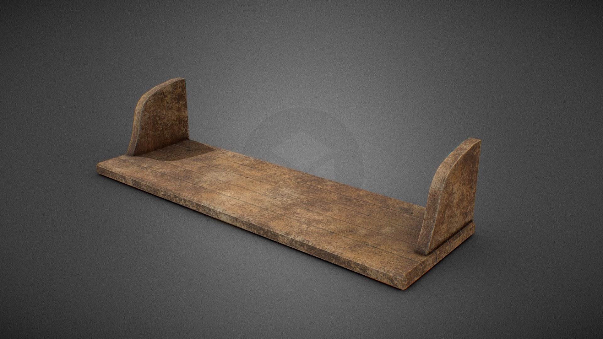 Old Kitchen Shelf - Download Free 3D model by GameDev Nick ...