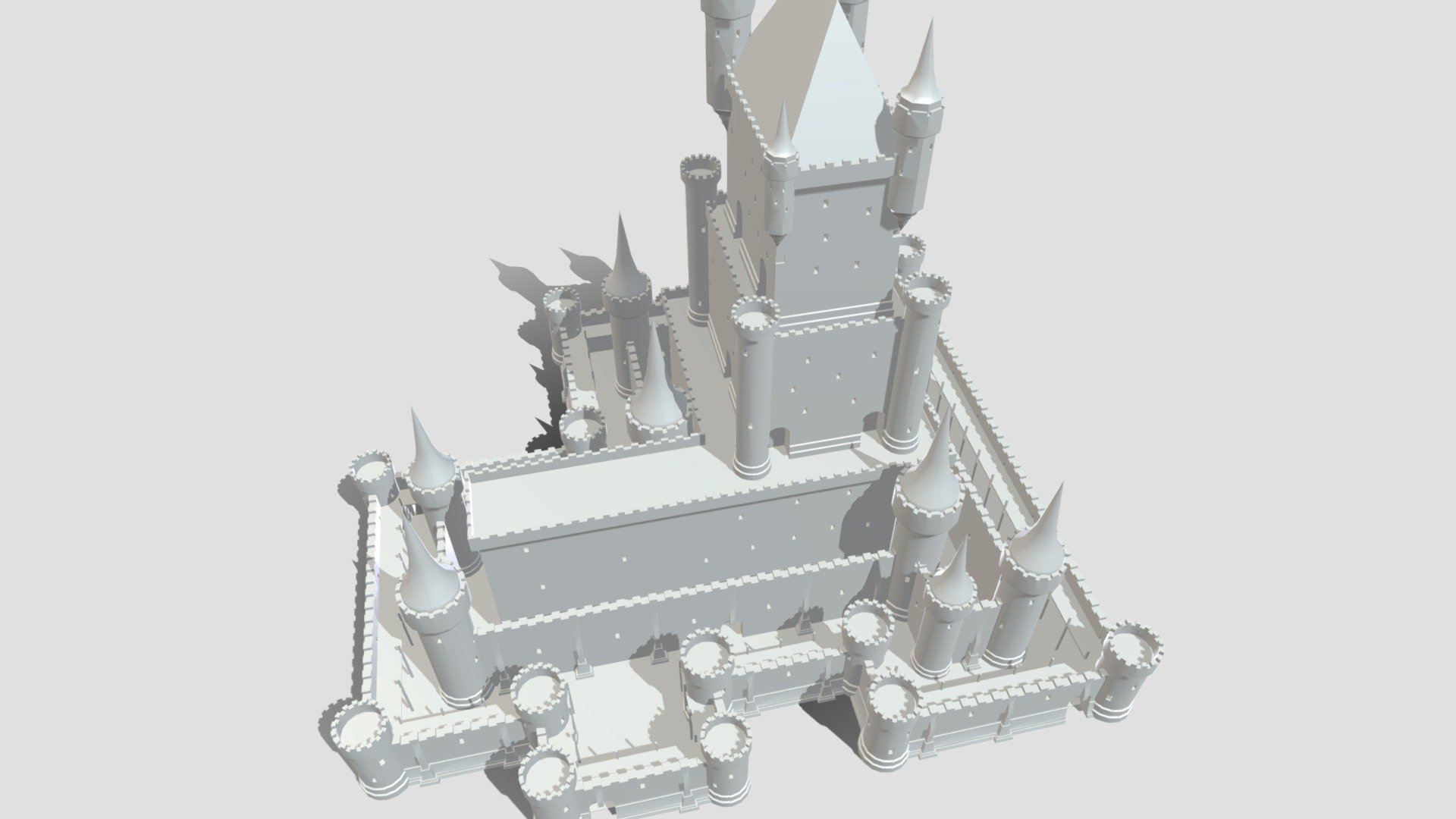 Generic Castle - Buy Royalty Free 3D model by Giimann [5daa924 ...