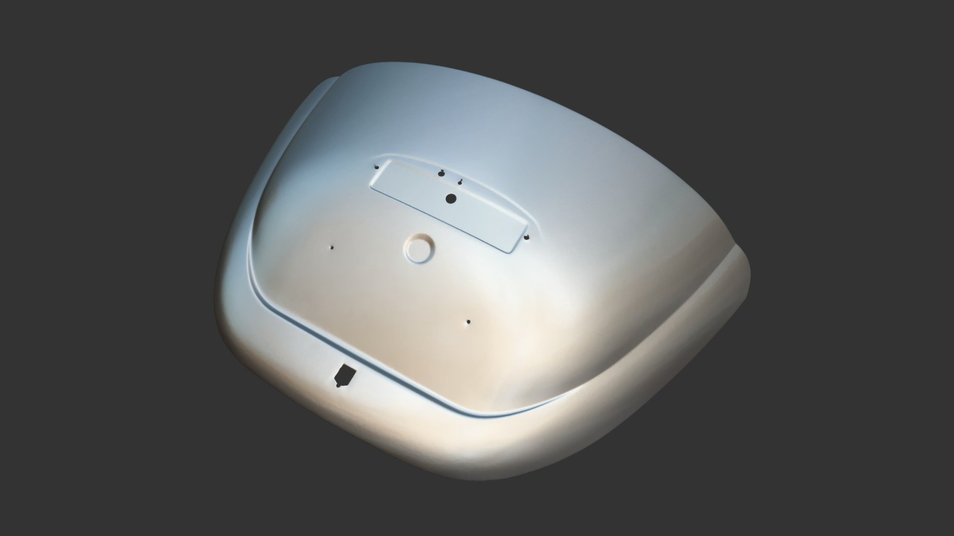 VW COX CAPOT ARRIERE - Download Free 3D model by damscan3D ...
