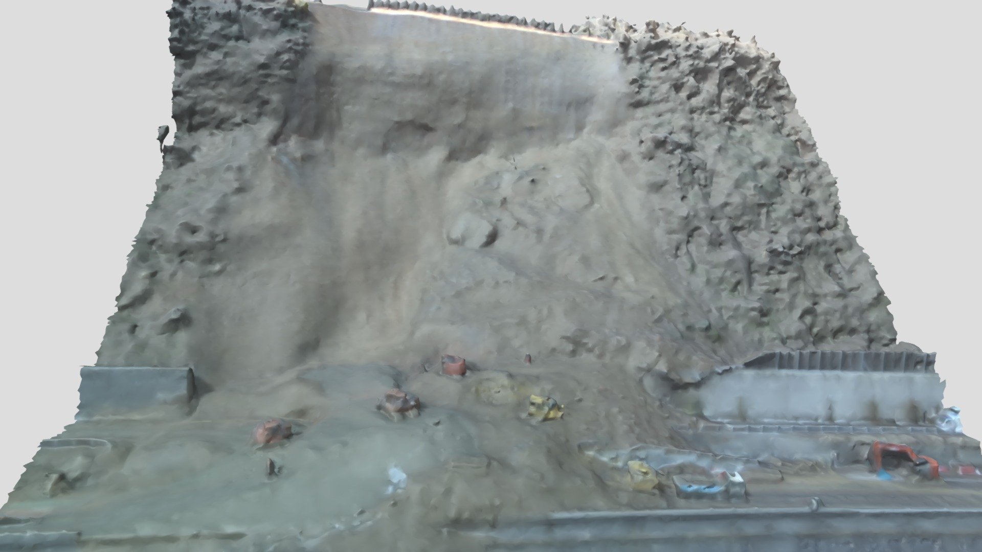 Landslide in Joetsu, Niigata - Download Free 3D model by Masataka Shiga ...