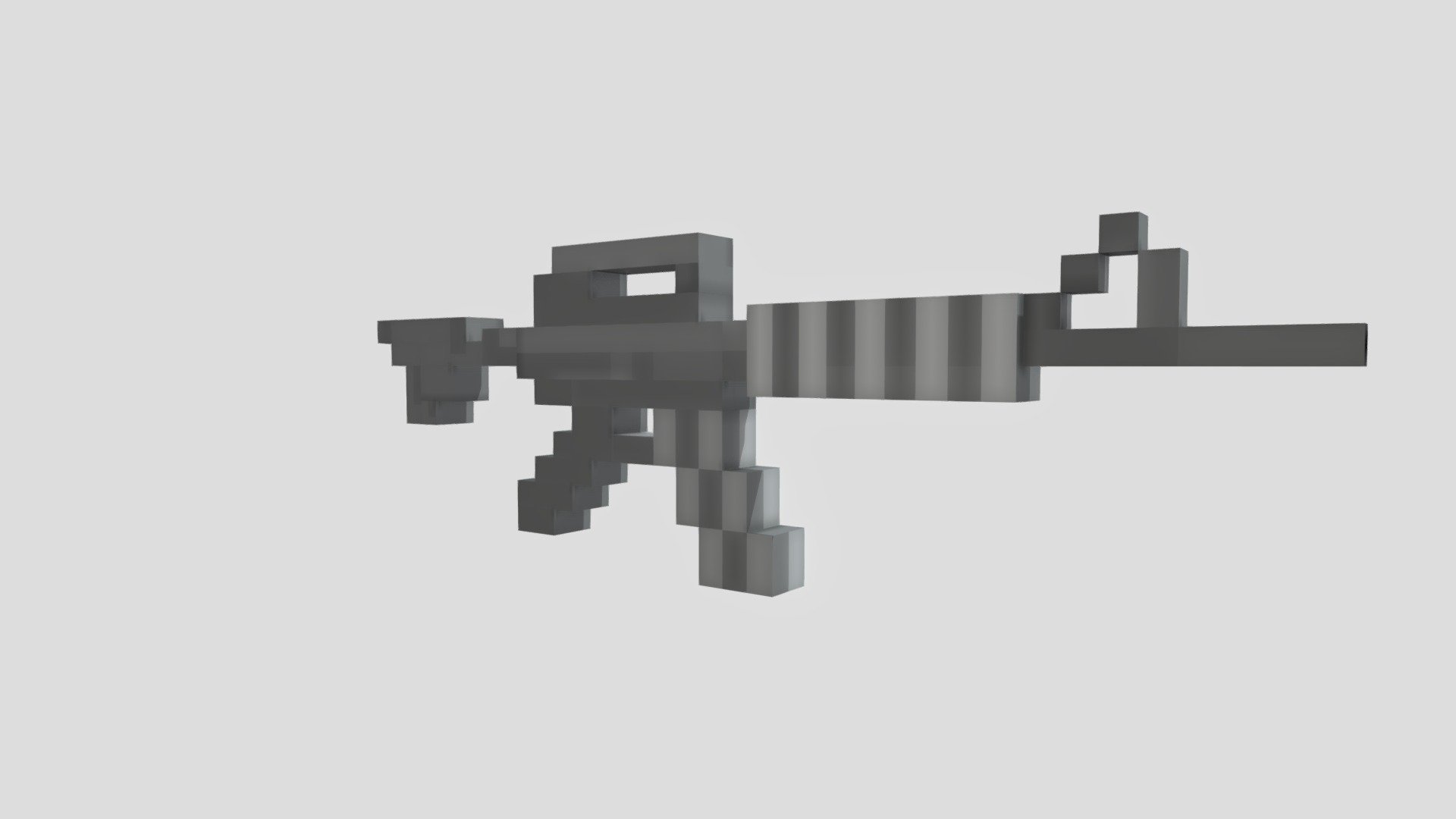 M16 - Voxel - Download Free 3D model by fact12321 (@fact123212 ...