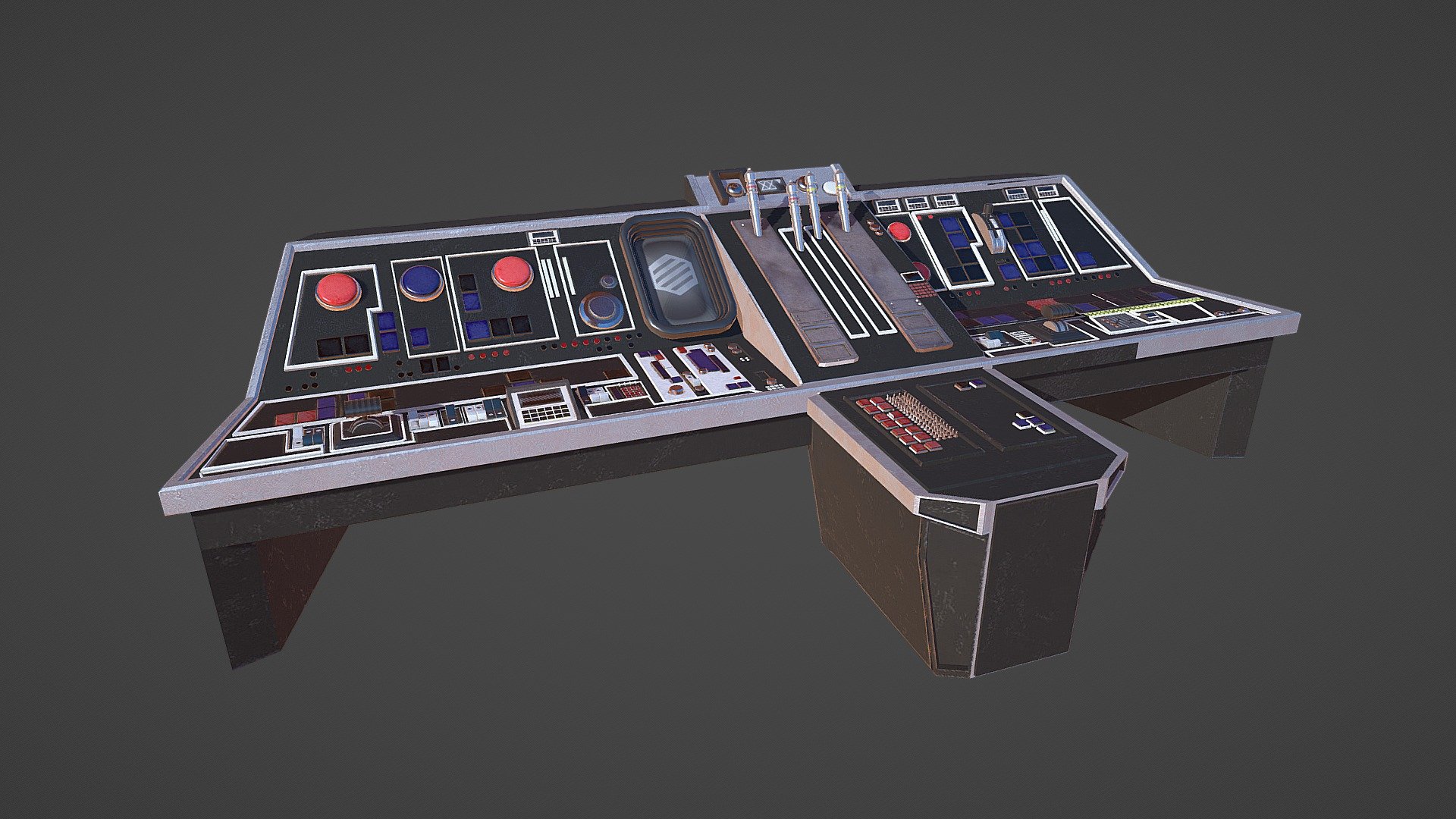 Control_Desk - 3D model by Oscar Moreno (@Racso99_.) [5db2647] - Sketchfab