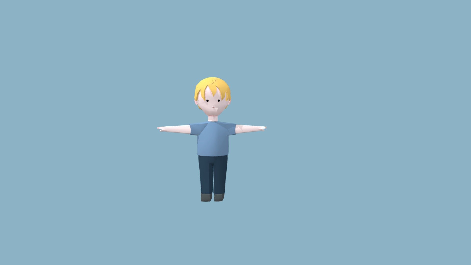 Kid - 3D model by henrickJona [5db387f] - Sketchfab