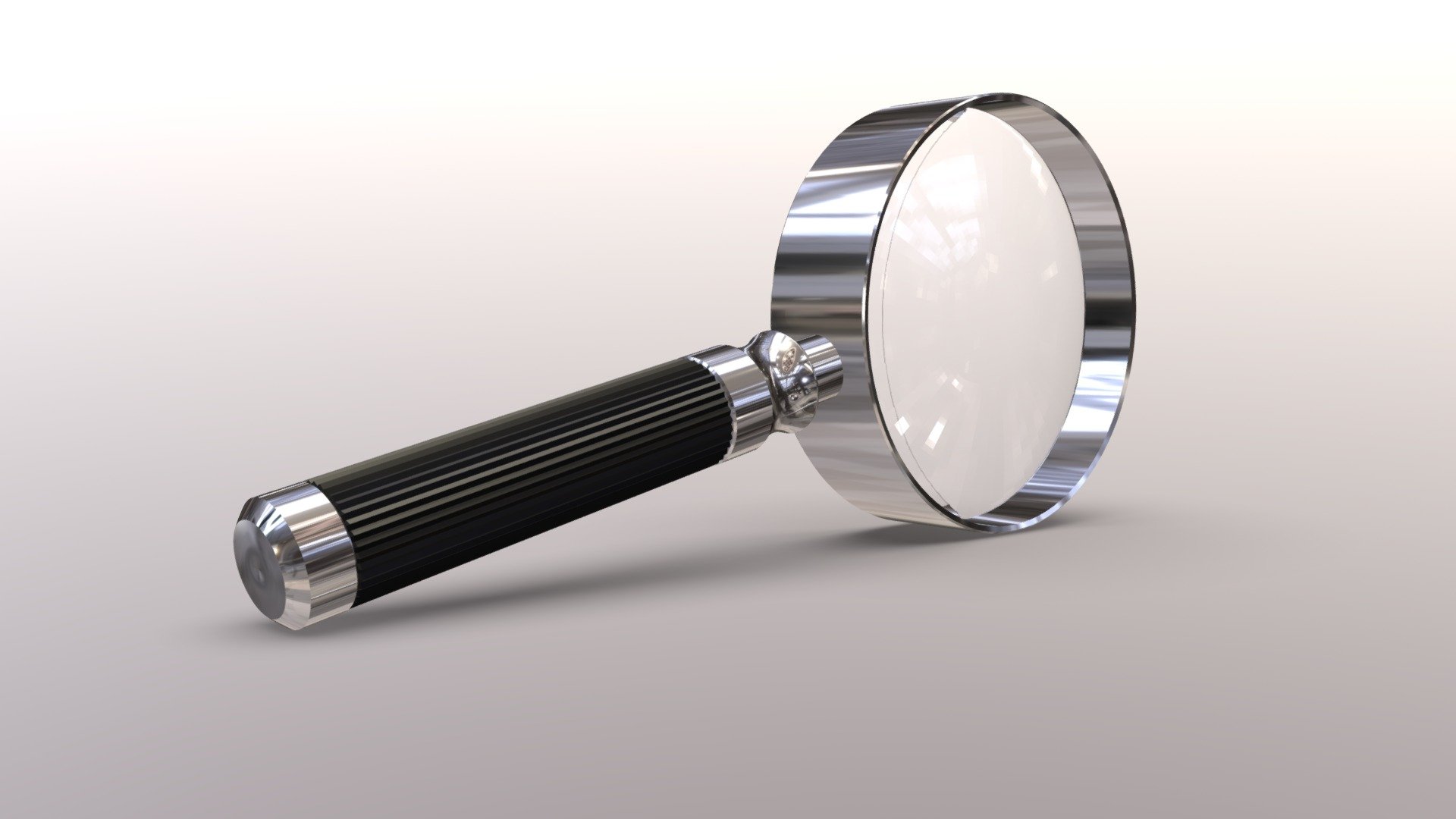 Magnifier - 3D model by Gerrit Schulze (@gerritschulze) [5db4615 ...