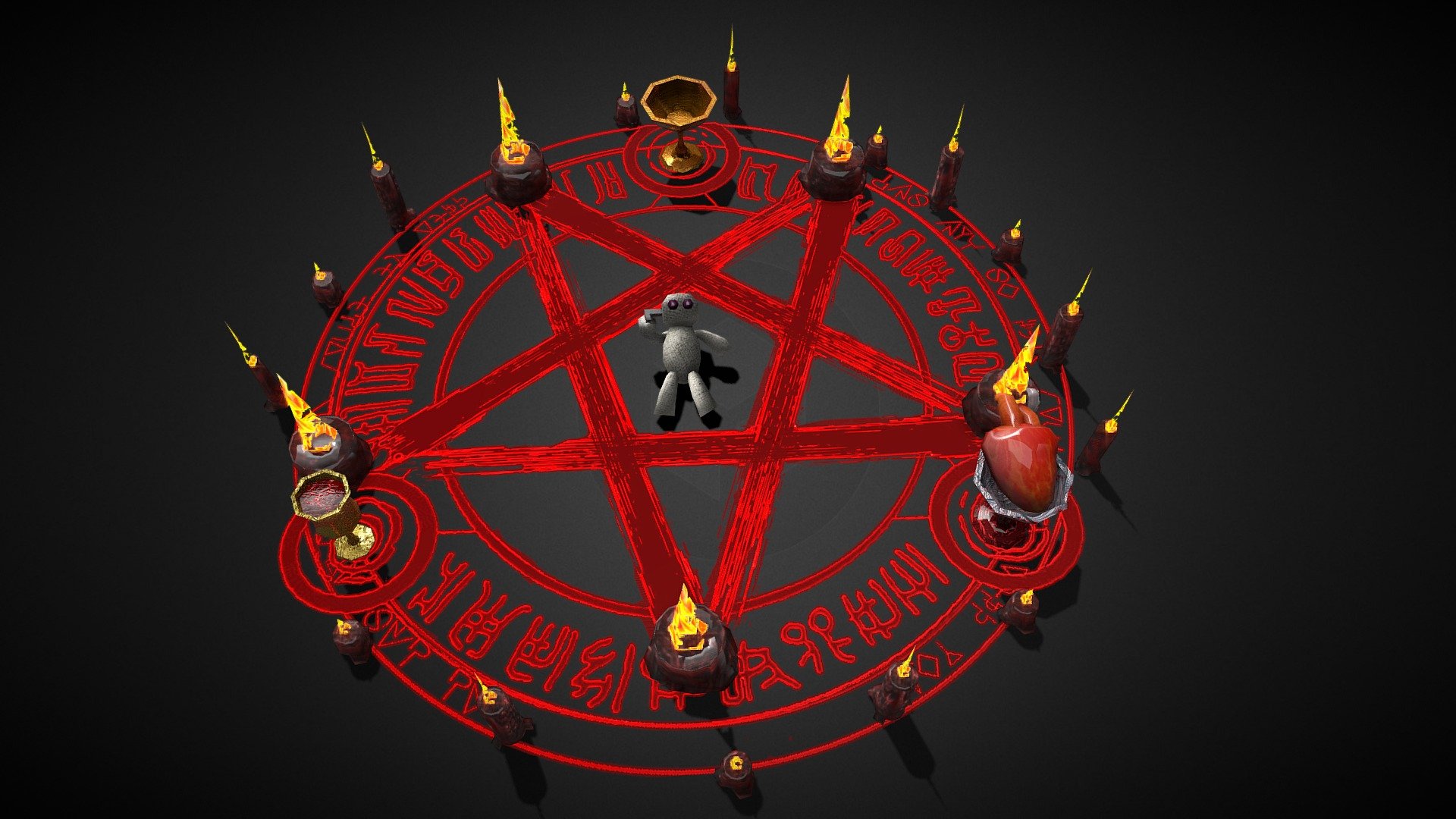 Strange Ritual - 3D model by Helyx Silveira (@helyxsilveira) [5db47ab ...