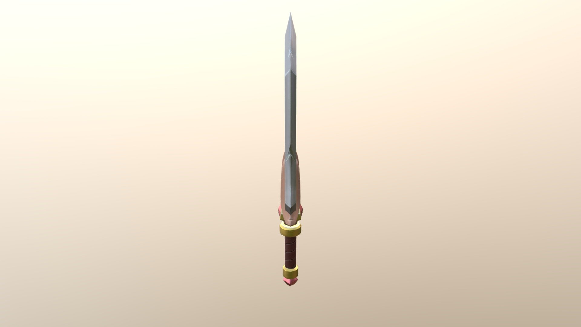 Stylized Sword - Download Free 3D model by Dominik Strasser ...