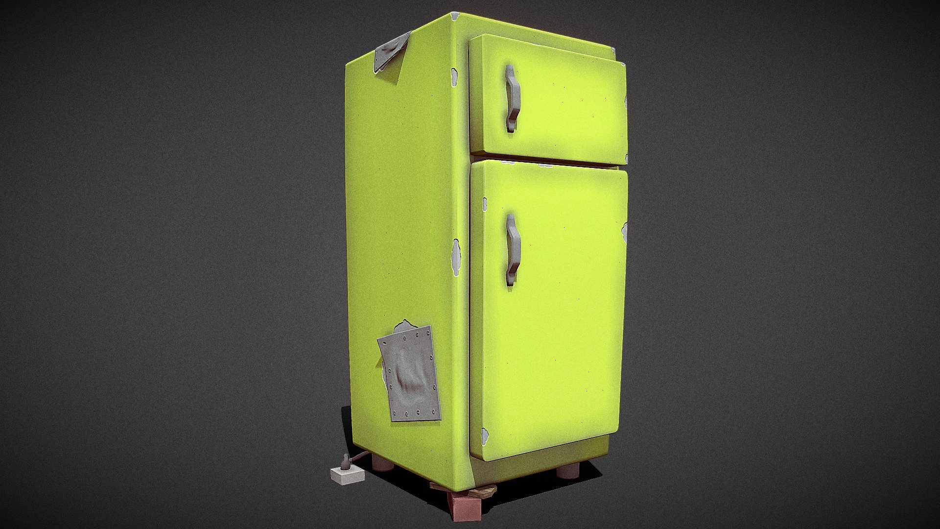 Stylized Fridge - 3D model by Ali.Assiri (@Ali.Assiri1) [5db7e54 ...