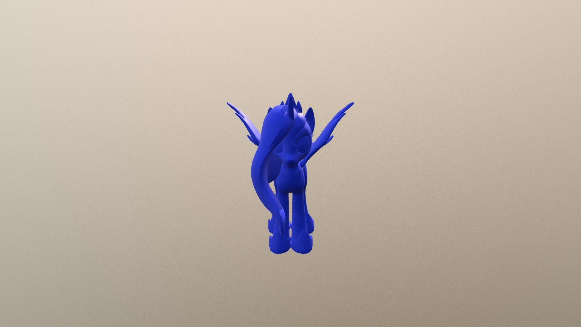 Princess Luna - Download Free 3D model by TwilightTrainboyLegoZ1 ...