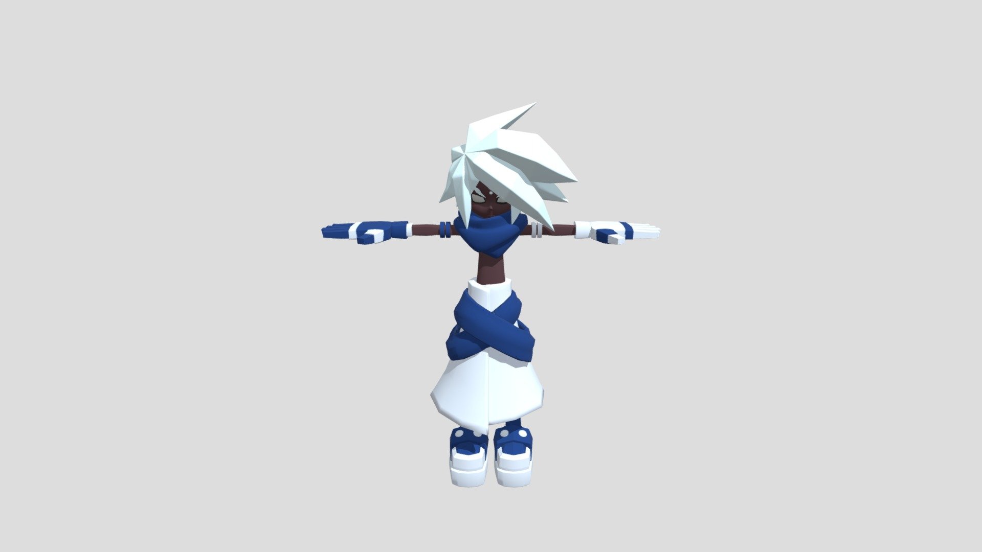 Aotu_Char_BaiMing_Maya - 3D model by jupiter_share [5dba928] - Sketchfab